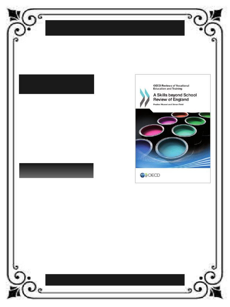 A skills beyond school review of England Oecd eBook full content bundle ...