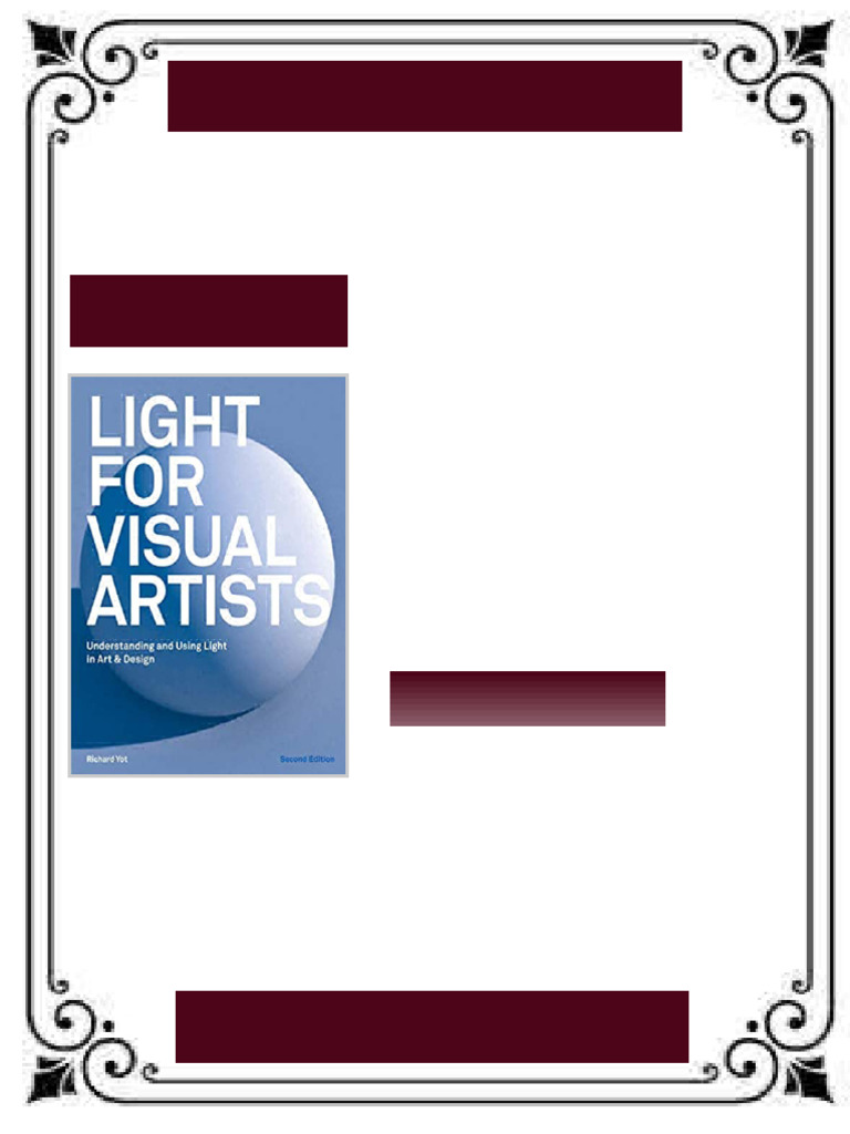 Light For Visual Artists Second Edition Understanding and Using Light ...