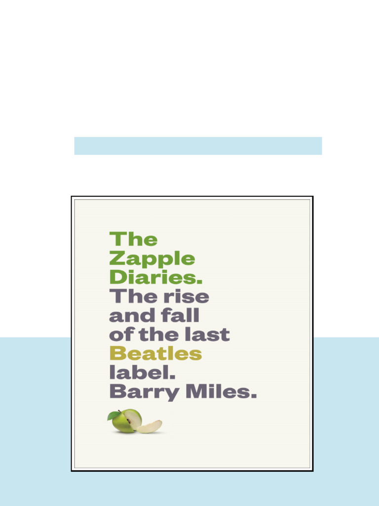 The Zapple Diaries The Rise And Fall Of The Last Beatles Label Barry ...