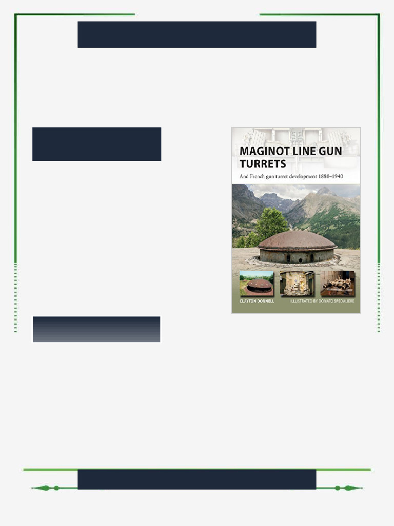 Maginot Line Gun Turrets And French gun turret development 1880 1940 ...