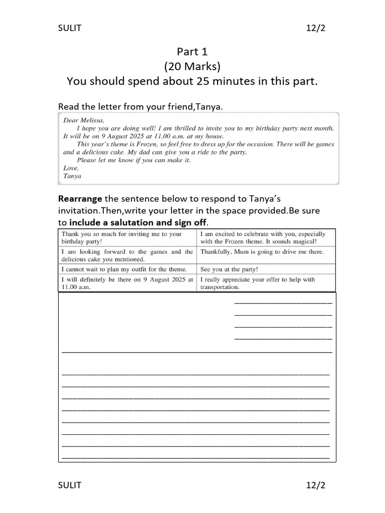 Letter Writing and Waste Reduction Tips | PDF