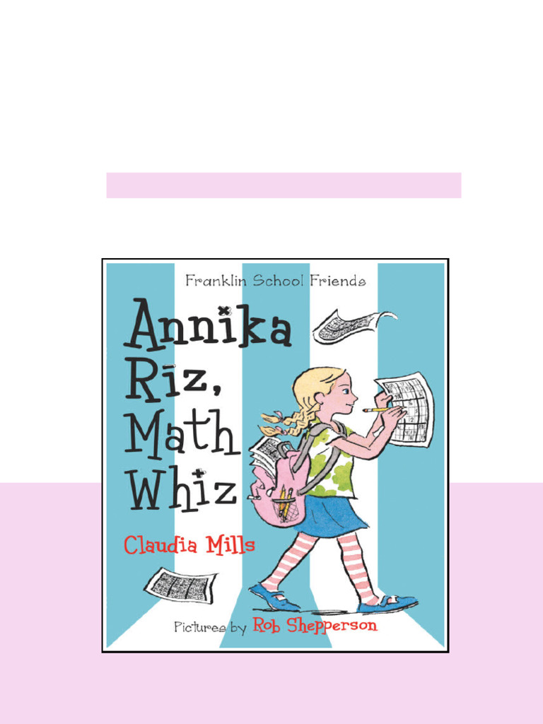 Annika Riz Math Whiz Claudia Mills Full Chapters Included | PDF