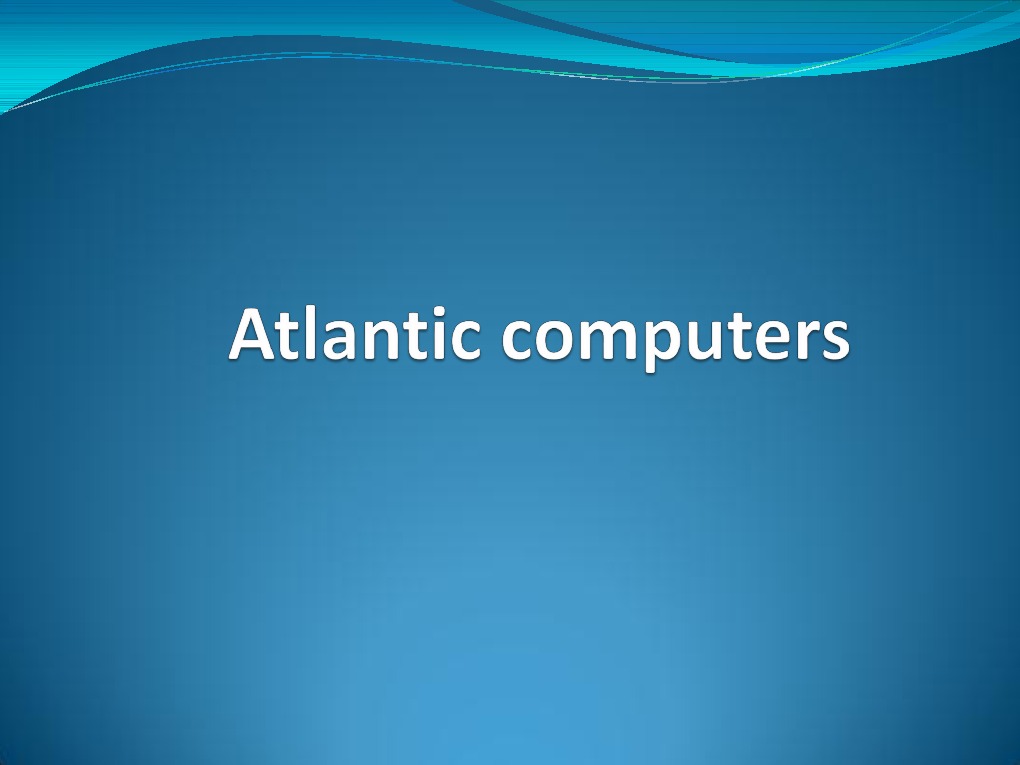 Atlantic Computers | PDF | Business | Marketing