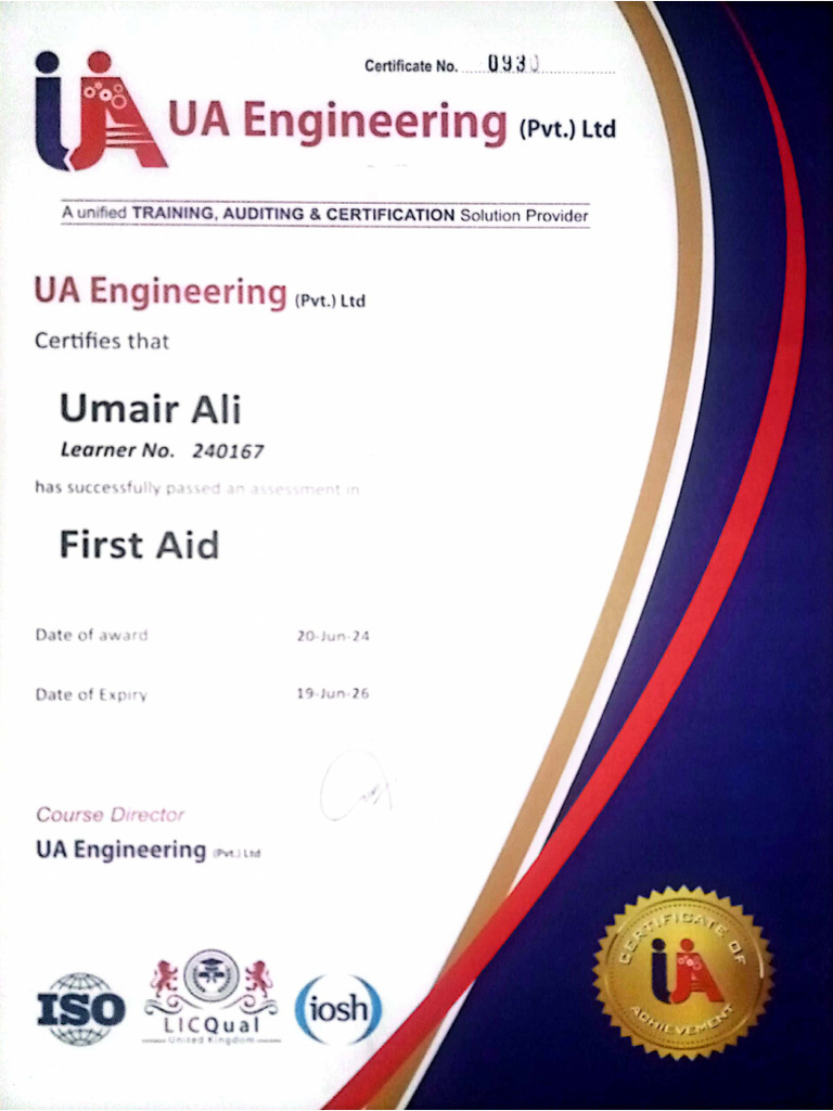 First Aid Course | PDF