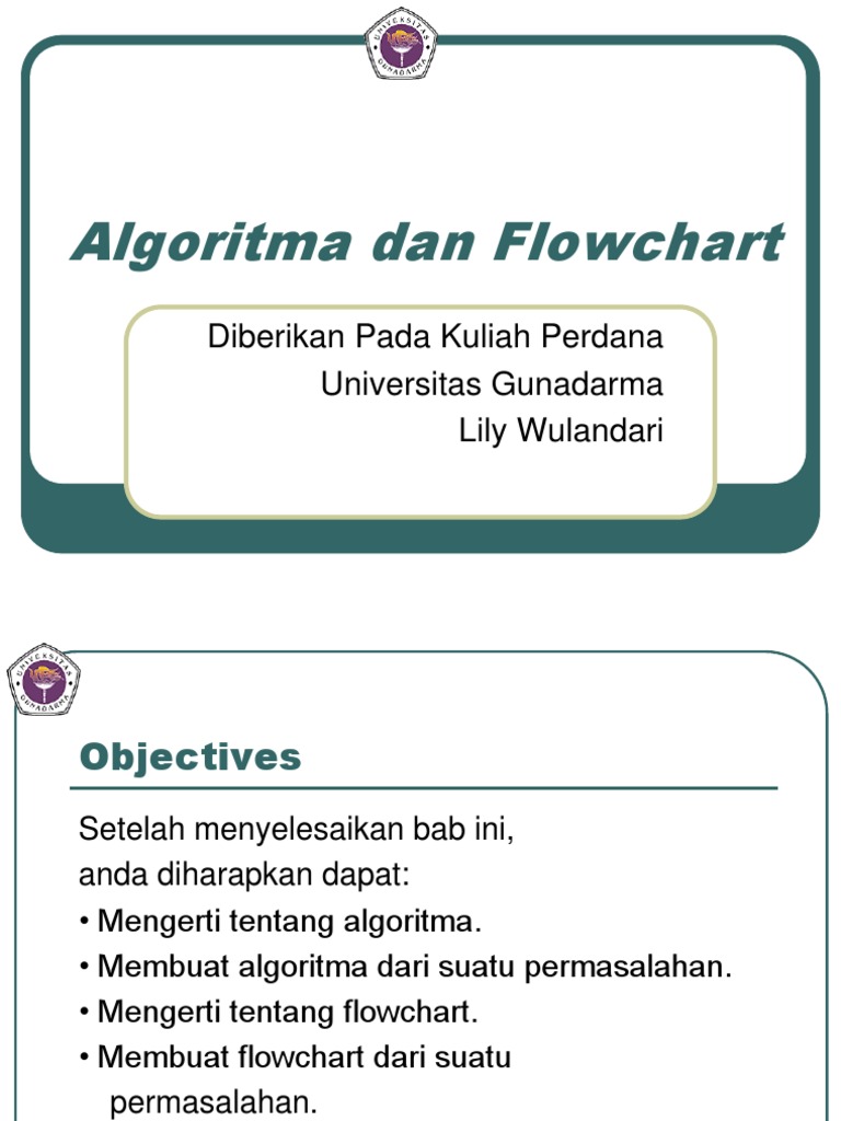 Algoritma & Flowchart: Panduan Dasar | PDF