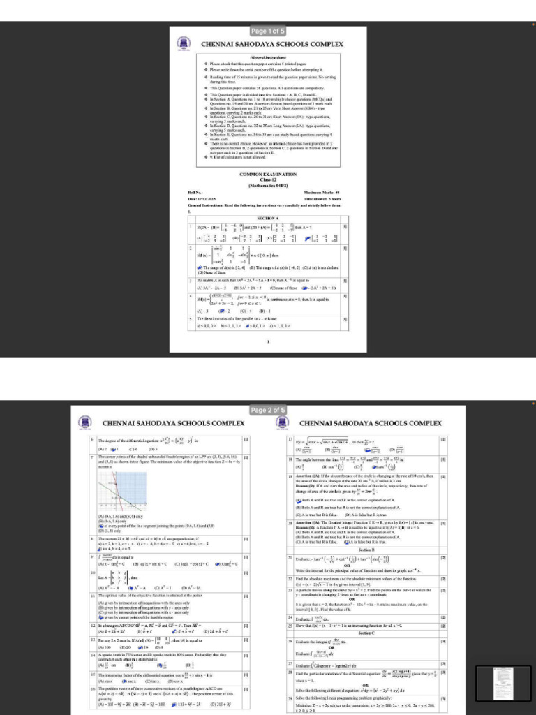 Math Set 2 | PDF