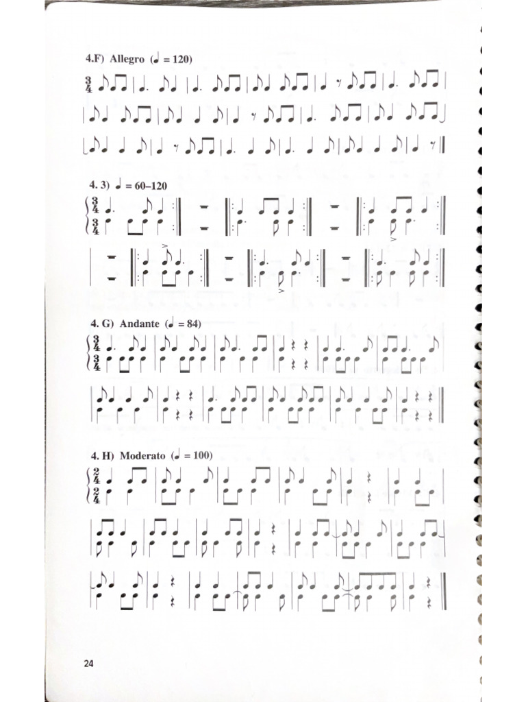 Rhythms Sheet 2 | PDF