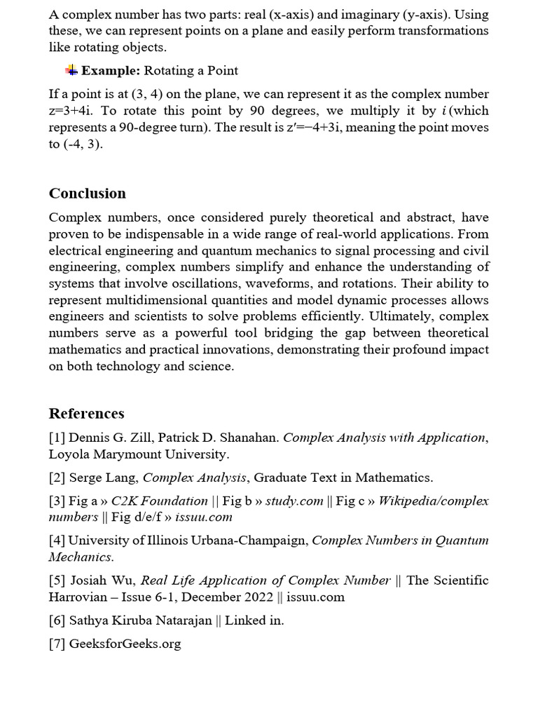 Complex Numbers | PDF