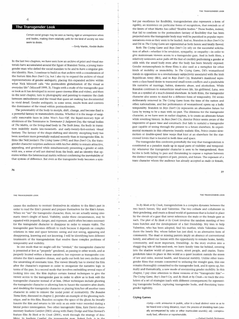 Halberstam Gaze | PDF