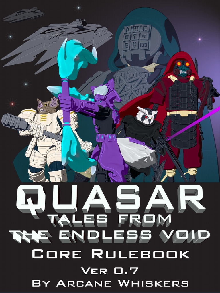 Free Sci-Fi Tabletop Game Quasar Guide | PDF | Dice | Tabletop Games