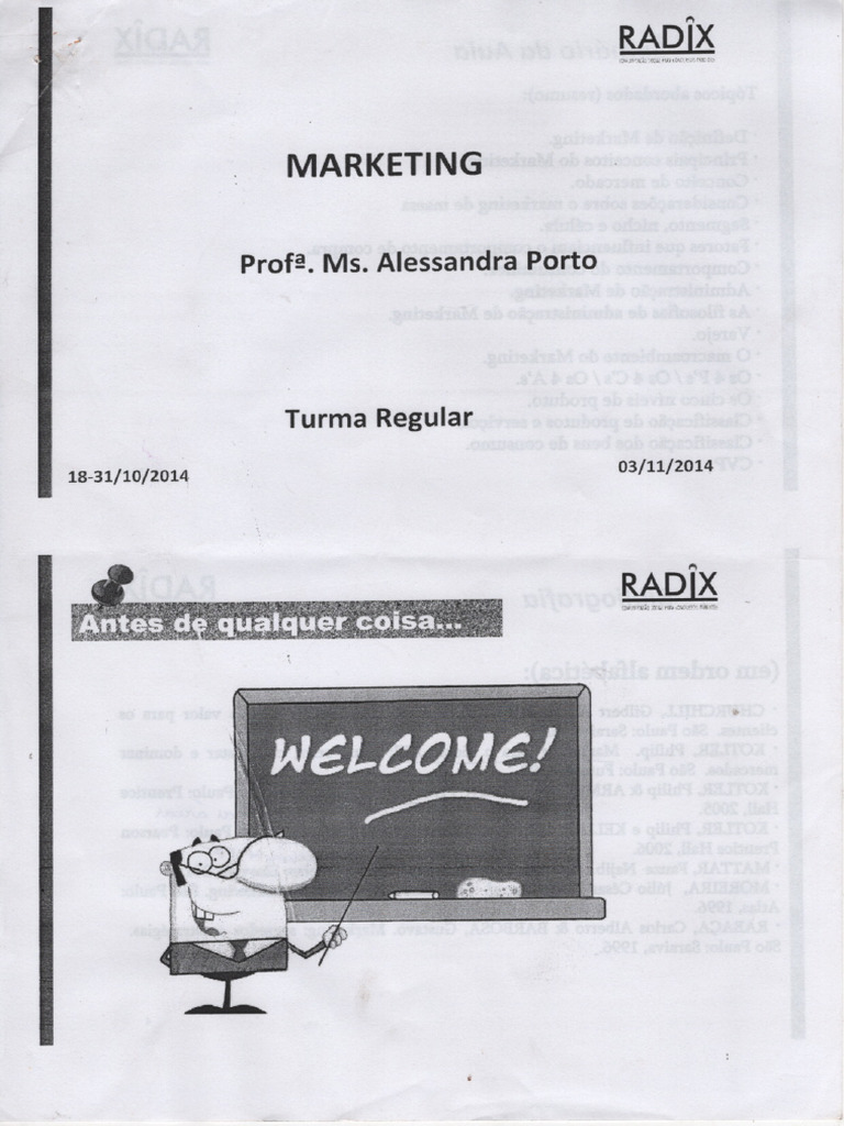 marketing prof Ms Alessandra porto | PDF