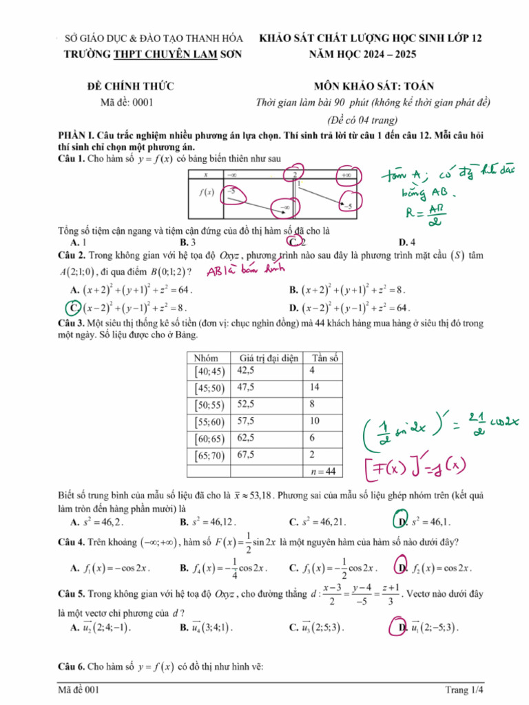 handout toán 24.6 | PDF