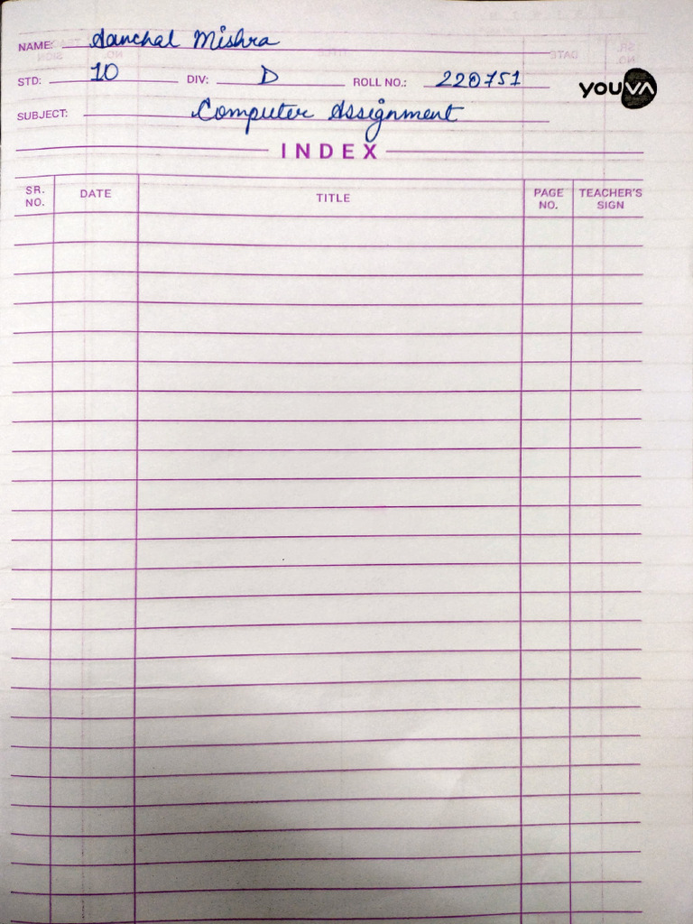 Computer Assignment | PDF