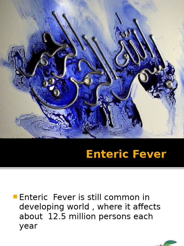 RCP-Enteric Fever | PDF | Medicine | Diseases And Disorders