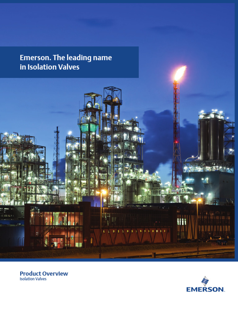 Emerson Isolation Valves Overview | PDF | Valve | Mechanical Engineering