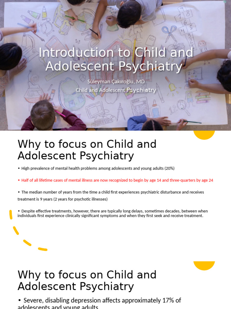1. Introduction to Child Psychiatry(1) | PDF | Mental Disorder | Child ...