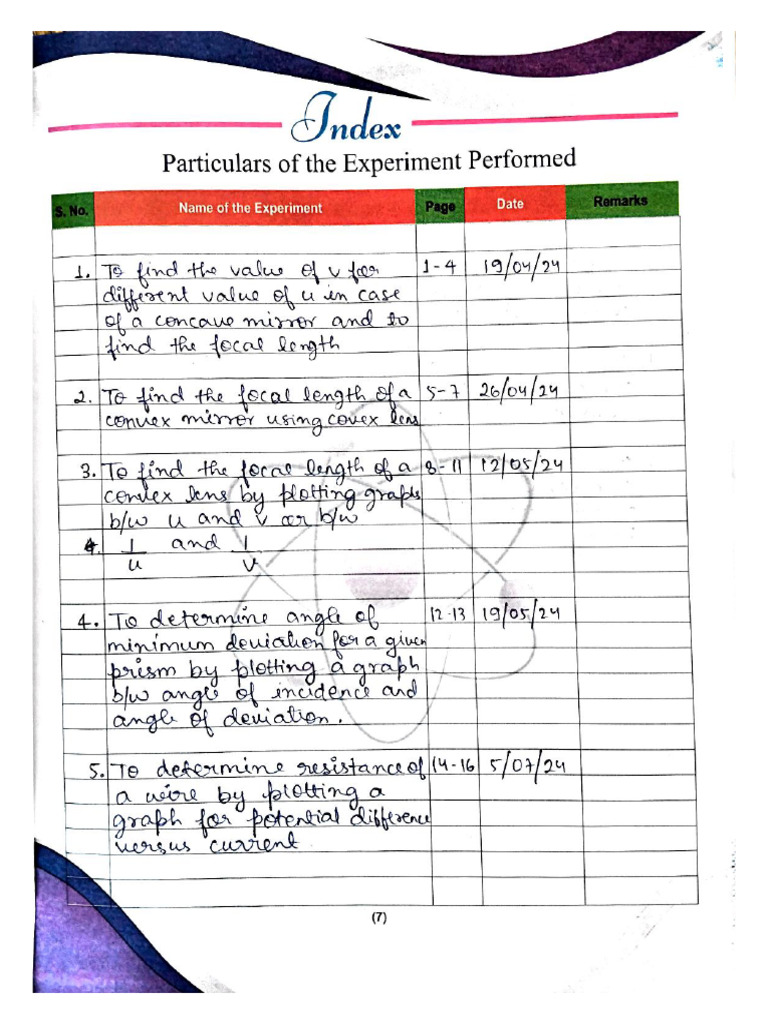 Physics Exp.12 | PDF