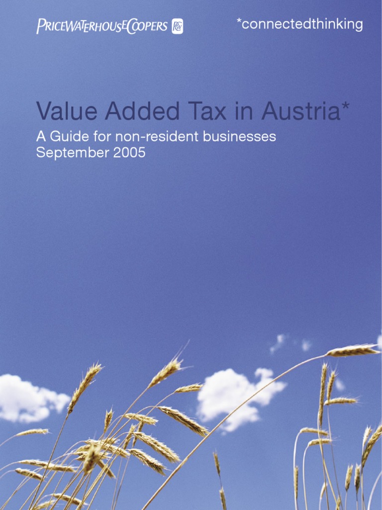 Austria - VAT Guide Englisch | PDF | Value Added Tax | Invoice