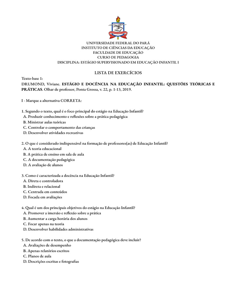 04-12-24 - lista de exercícios Estágio_e docência na Educação Infantil ...