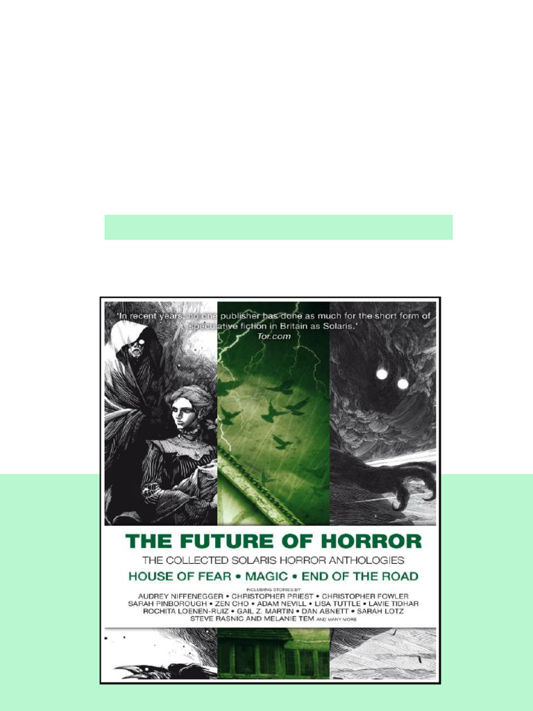 The Future Of Horror The Collected Solaris Horror Anthologies House Of ...