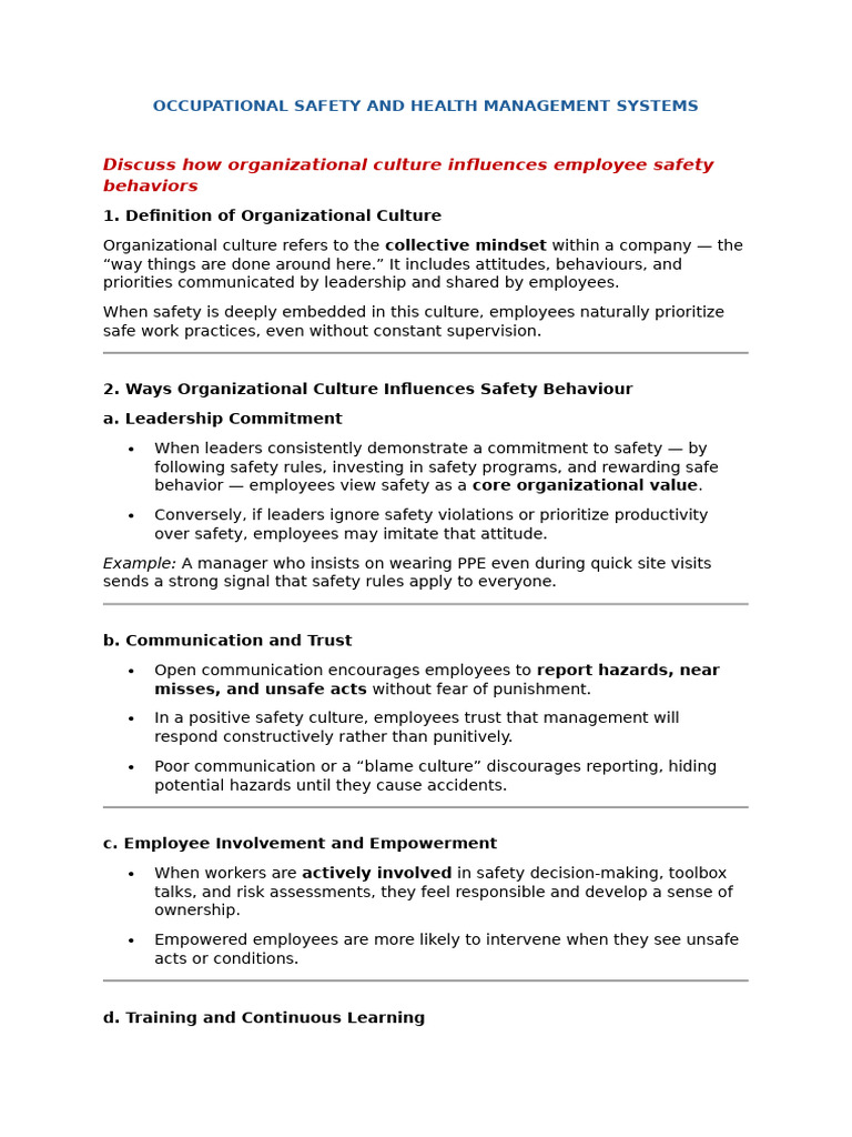 OSHM System Exams | PDF | Occupational Safety And Health | Safety