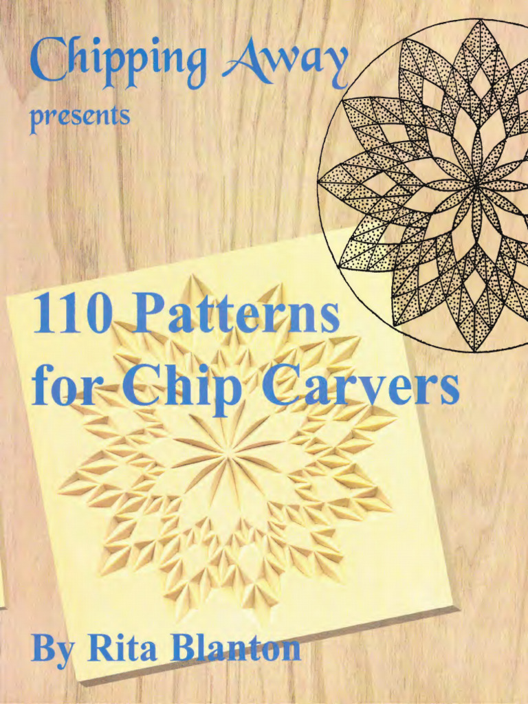 110 Geometric Patterns for Chip Carving | PDF | Wood Carving | Woodworking