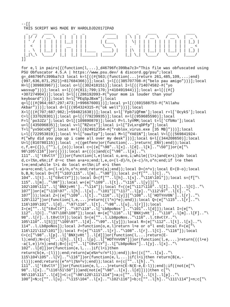 Kohl s Noob Crasher | PDF