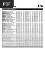 A3 Bus Timetable: Weston to Bristol Airport | PDF | Transport | Public ...