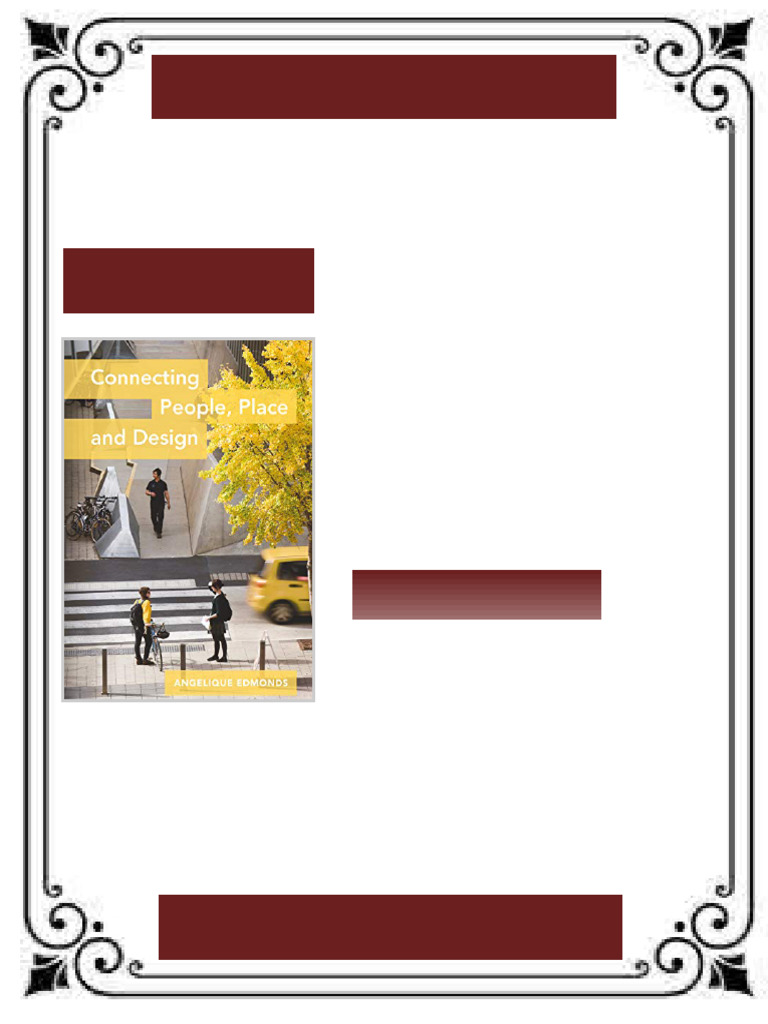 Connecting People Place and Design First Edition Edmonds eBook learning ...