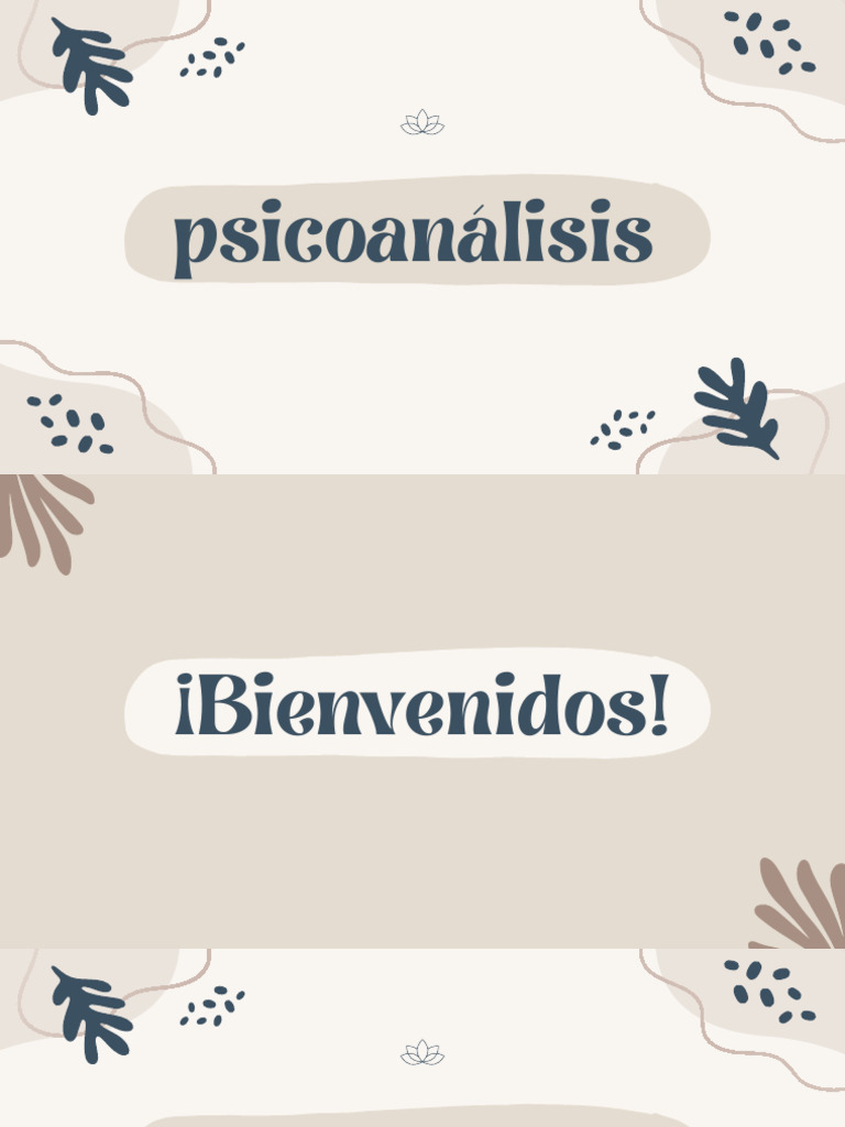 Presentación Diapositivas Salud Mental Psicología Orgánico Beige y Azul ...