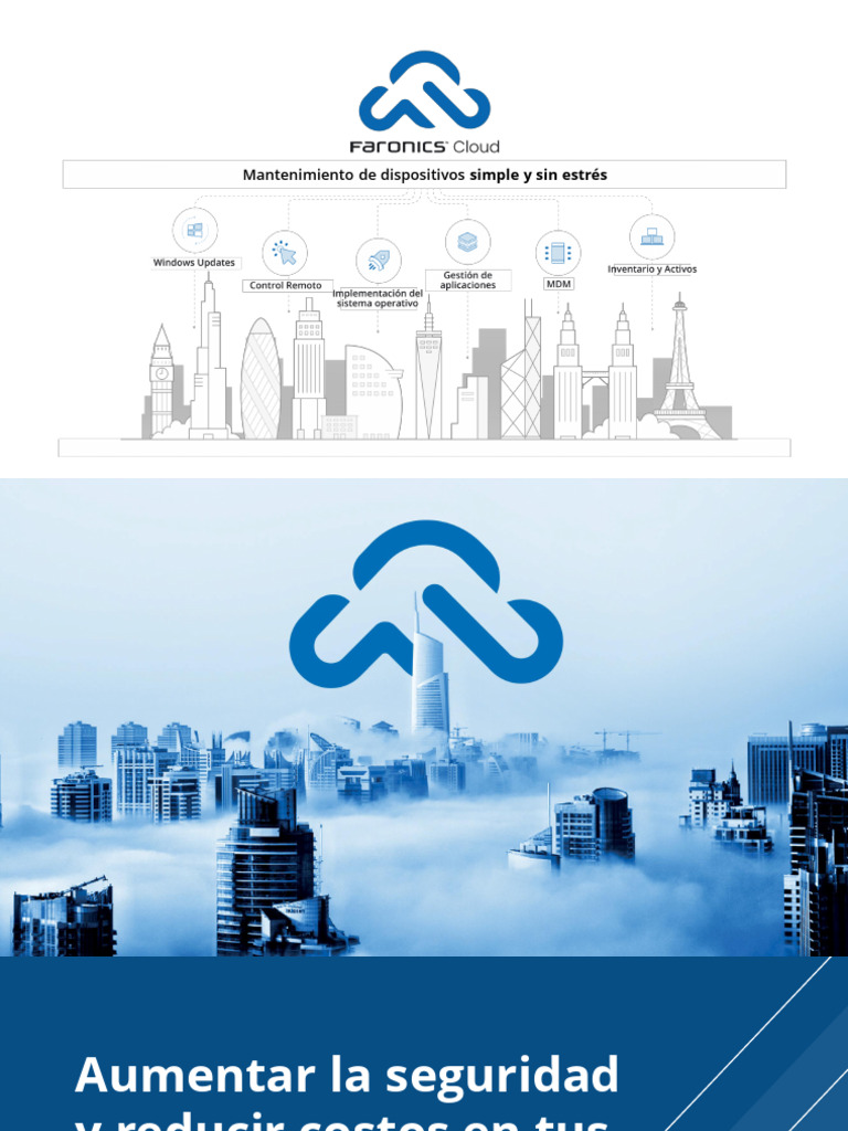 Faronics Cloud Educacion v04 | PDF | Software | Microsoft Windows