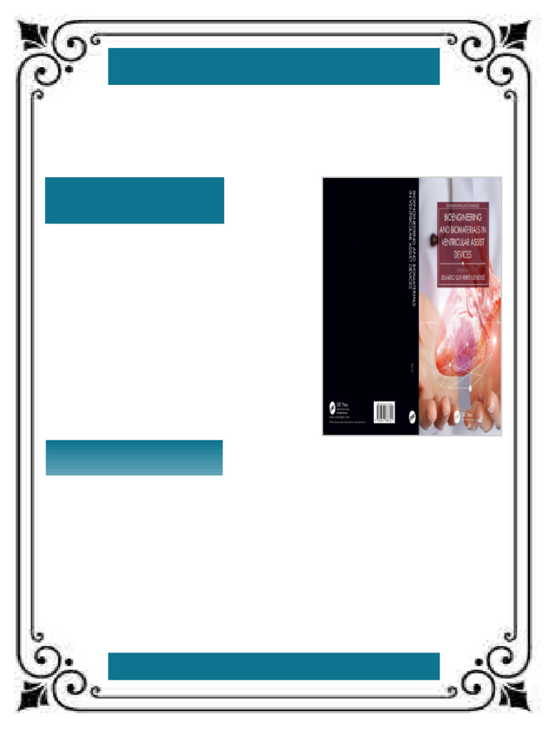 Bioengineering and Biomaterials in Ventricular Assist Devices 1st ...