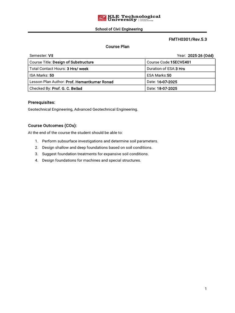 DSS 25-26 - Odd-Final | PDF | Engineering | Foundation (Engineering)