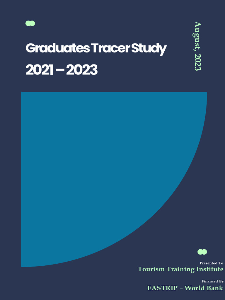 Tracer Study Report 2021 2023 | PDF | Vocational Education | Employment