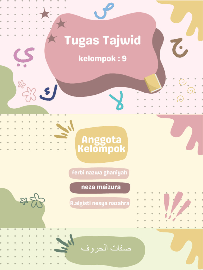 TUGAS UAS TAJWID. | PDF