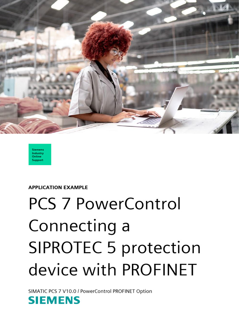 PCS 7 PowerControl Engineering PROFINET en V1 1 | PDF | Computer ...