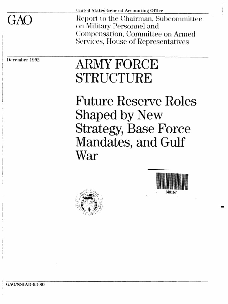 nsiad-93-80 | PDF | United States Department Of Defense | Division ...