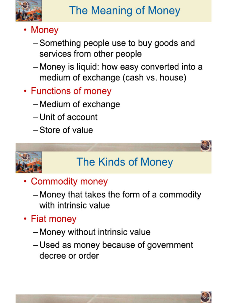 Unit 4 the Monetary System | PDF