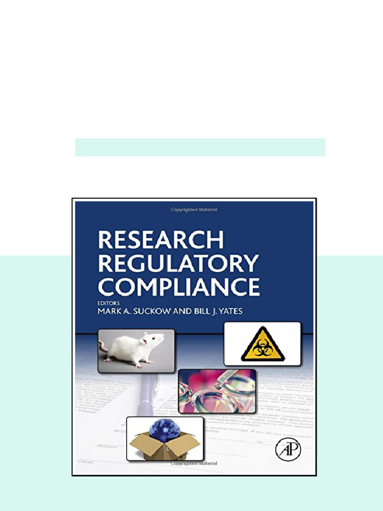 (Ebook) Research Regulatory Compliance by Mark A. Suckow, Bill Yates ...