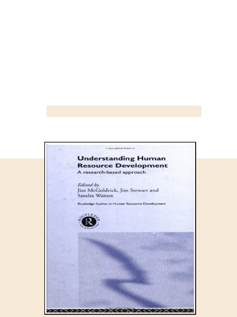 (Ebook) Understanding Human Resource Development: Philosophy, Processes ...
