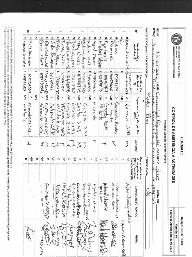 Anexo 1. Socialización Diplomado UPN | PDF