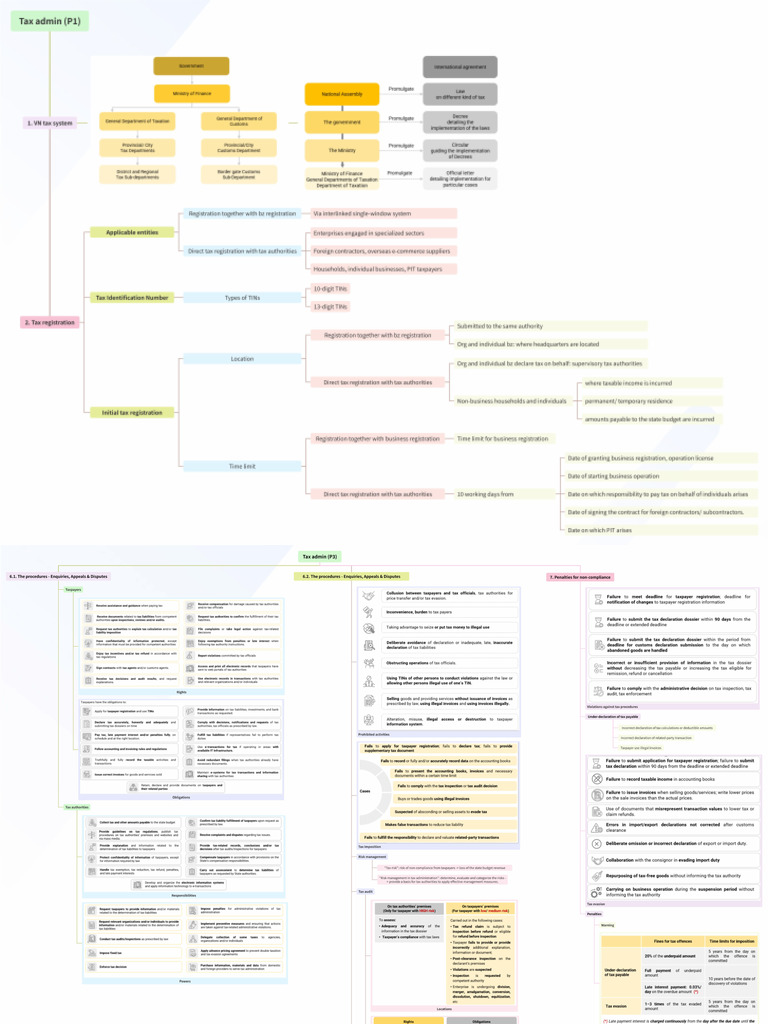 SAPP_F6_MINDMAP_250612_195716 | PDF | Value Added Tax | Taxes