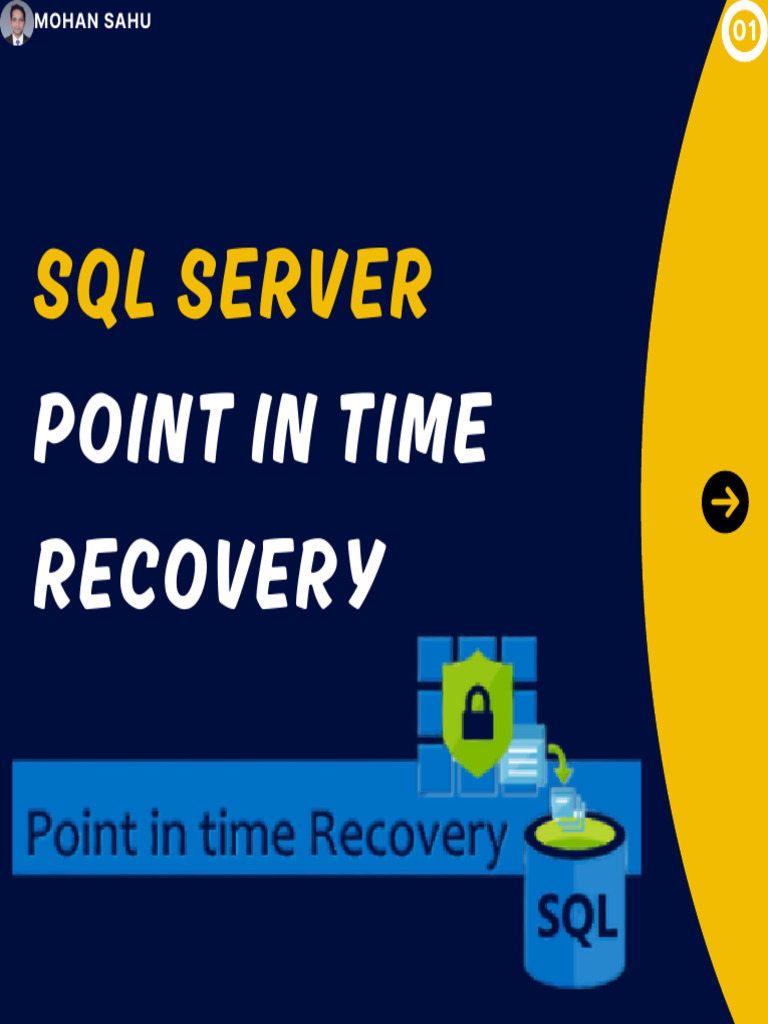 Point-in-Time Recovery in SQL Server | PDF | Backup | Databases