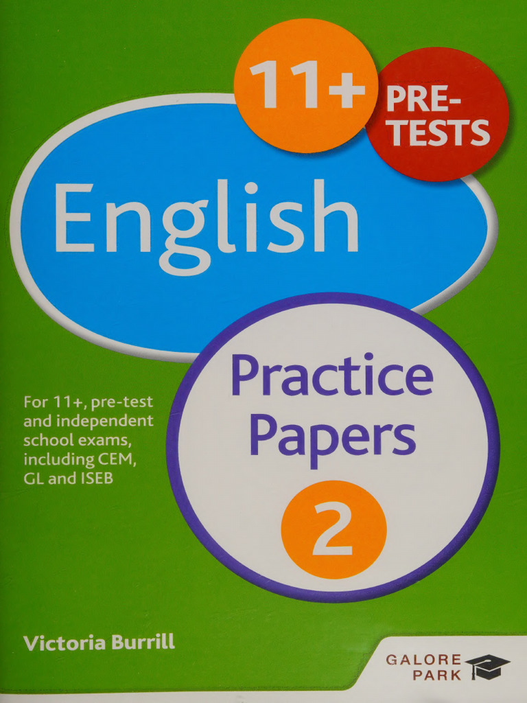 11+ English Practice Papers 2 For 11+, Pre-Test and Independent School ...