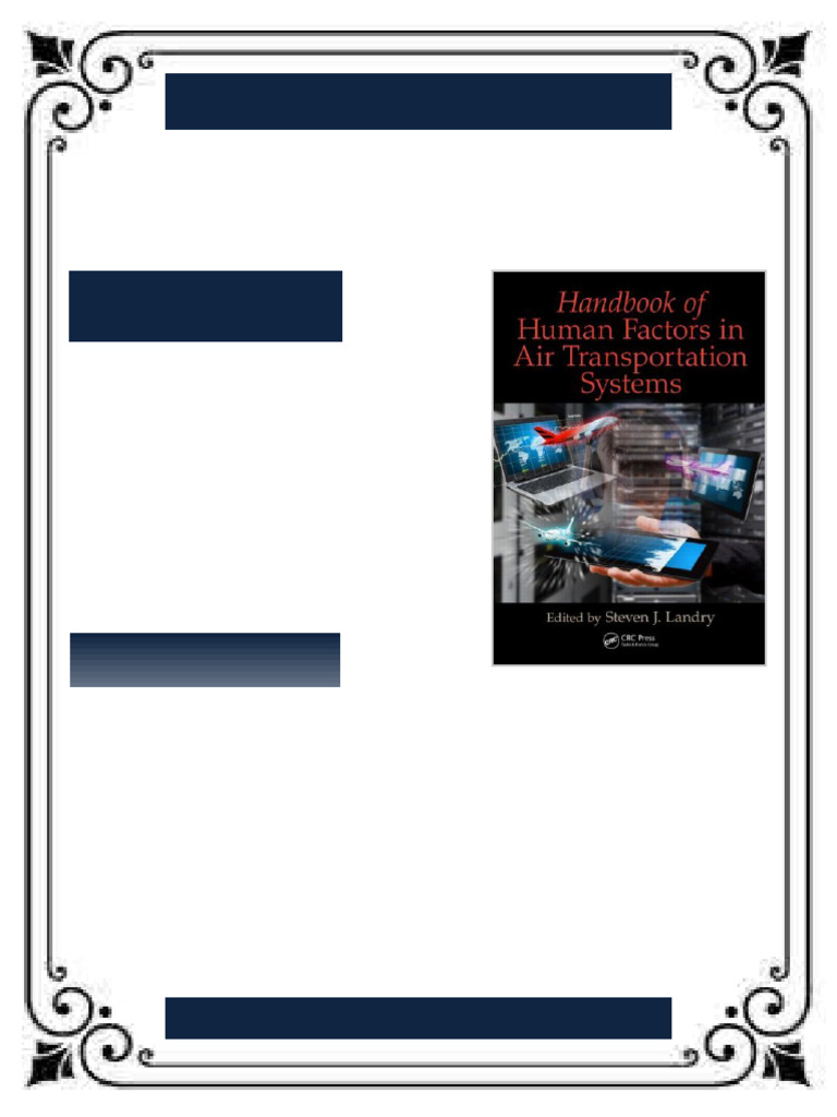 Handbook of Human Factors in Air Transportation Systems 1st Edition ...