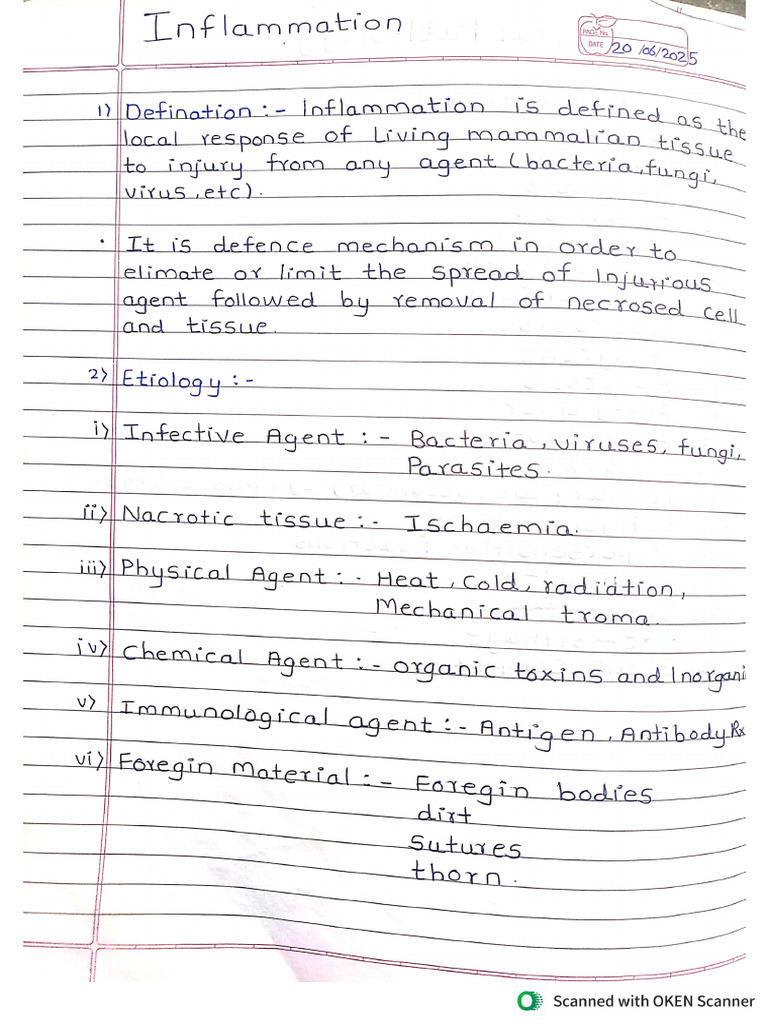 General Pathology Notes | PDF