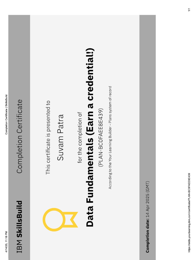 Data Fundamentals | PDF