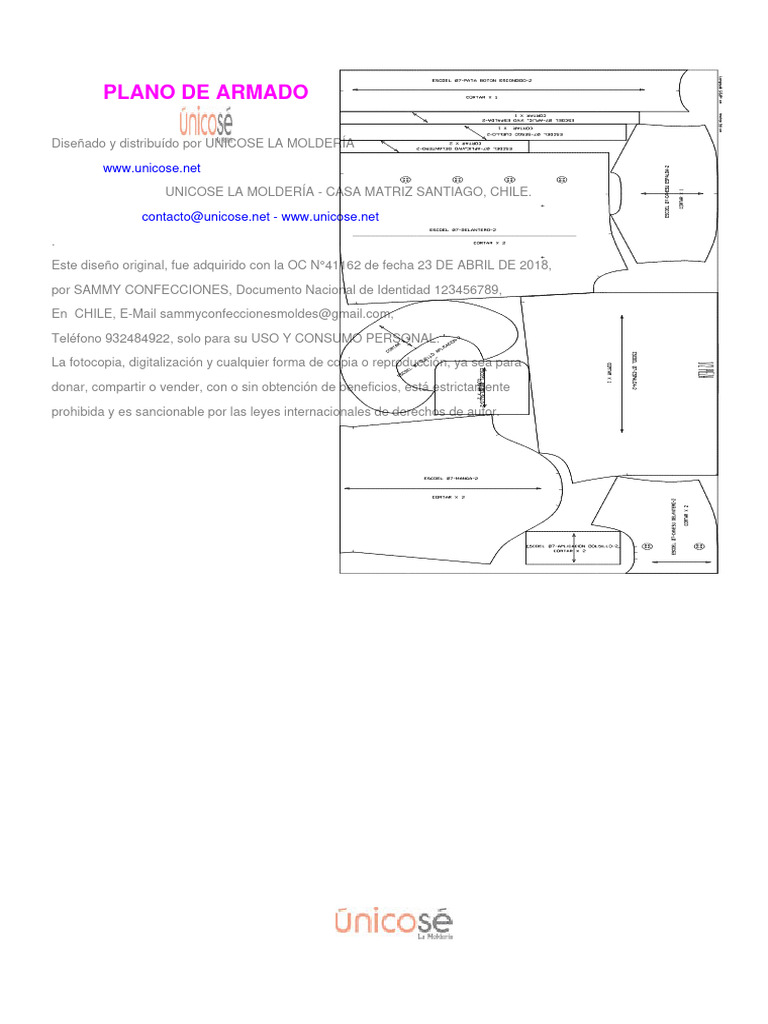 Delantal Niña- ESCdel 07 - Talla 2 | PDF