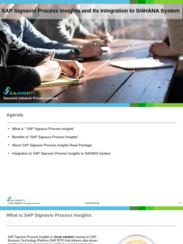 SAP Signavio Process Insights Overview | PDF | Software | Information ...