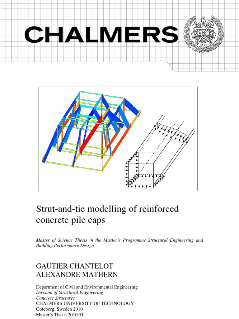 Strut-And-tie Modelling of RC Piles | PDF | Beam (Structure) | Stress ...